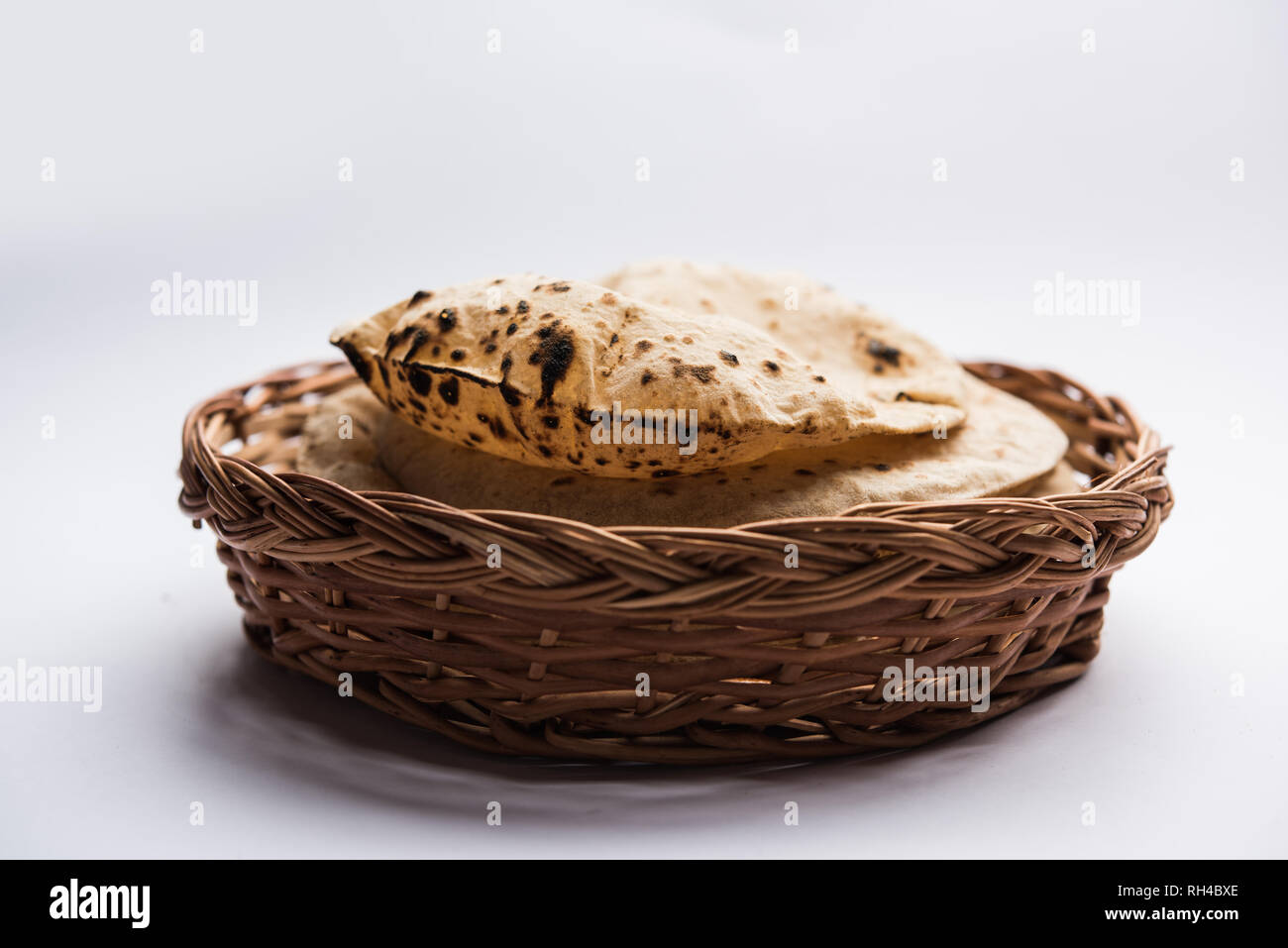 Chapati / Tava Roti also known as Indian bread or Fulka/phulka. Main ...