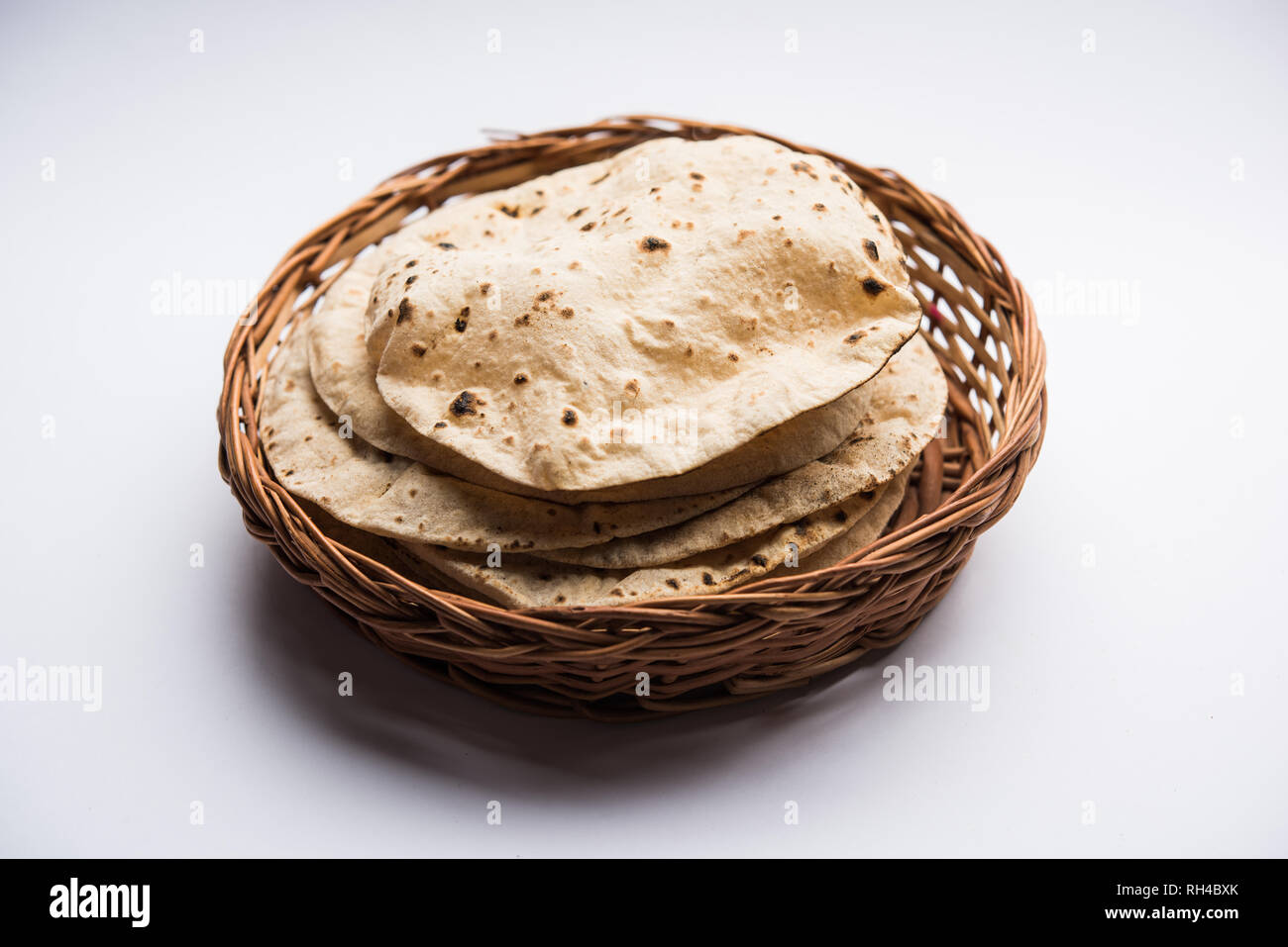 Chapati / Tava Roti also known as Indian bread or Fulka/phulka. Main ...