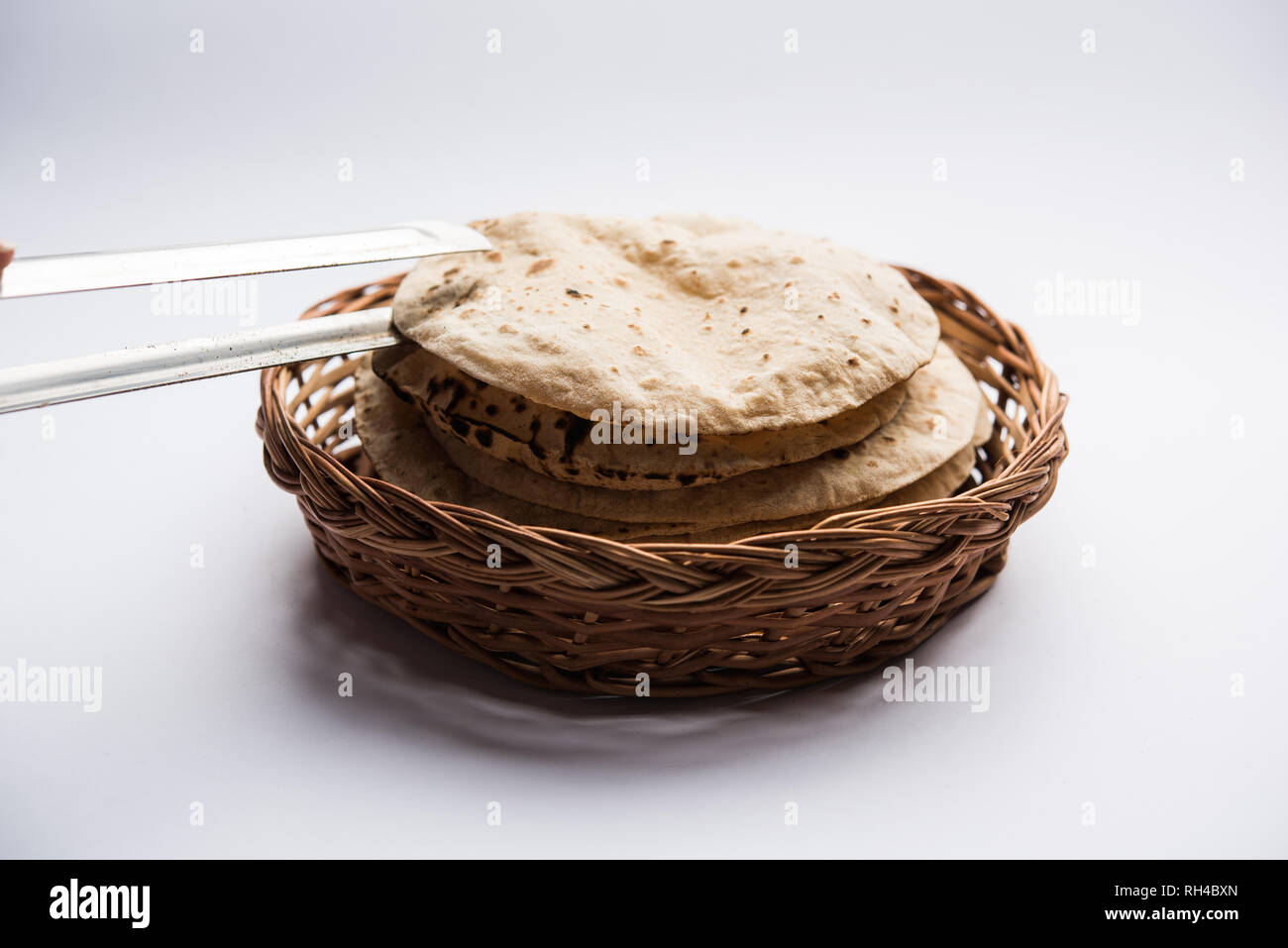 Chapati / Tava Roti also known as Indian bread or Fulka/phulka. Main ...