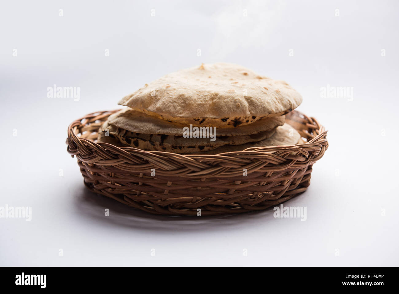 Chapati / Tava Roti also known as Indian bread or Fulka/phulka. Main ...