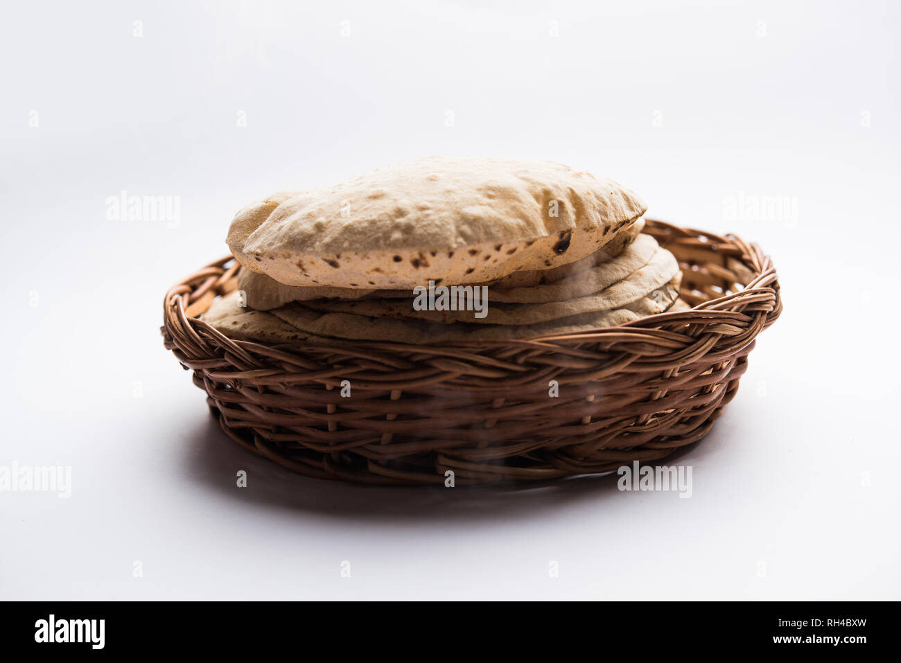 Chapati / Tava Roti also known as Indian bread or Fulka/phulka. Main ...