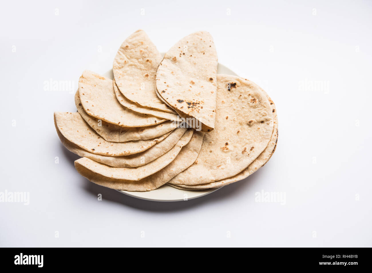 Chapati / Tava Roti also known as Indian bread or Fulka/phulka. Main ...