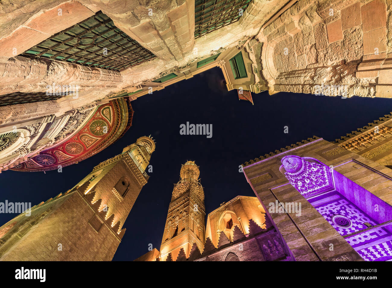 old Cairo mosques Stock Photo - Alamy