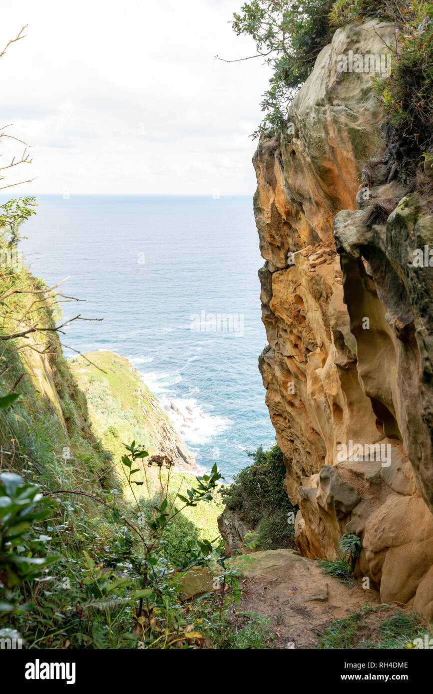 Cliff steep coast near hi-res stock photography and images - Alamy