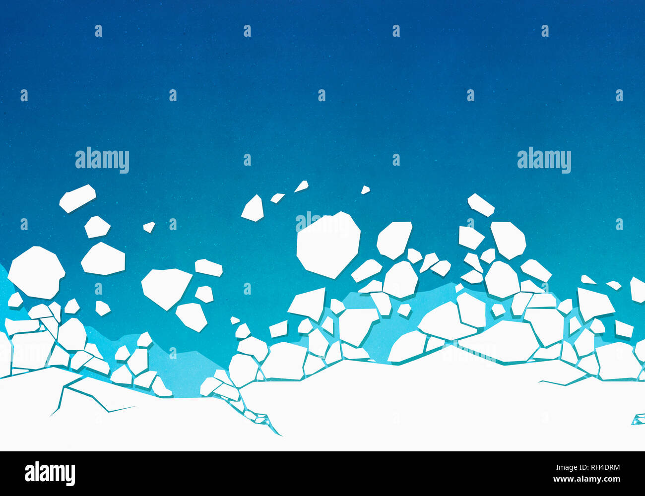 Arctic environment iceberg above hi-res stock photography and images ...