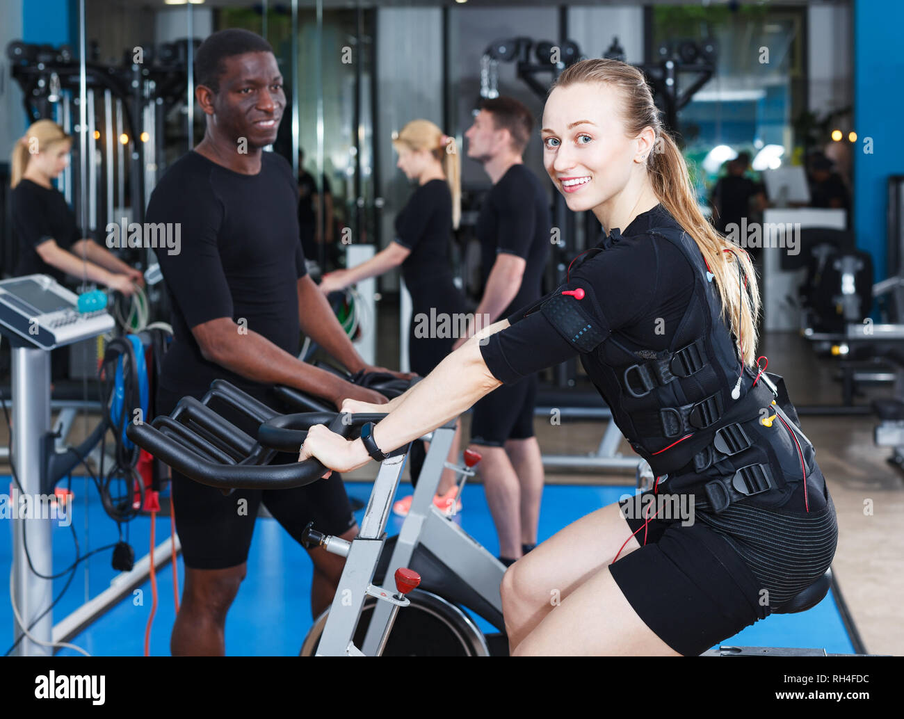 Young woman in ems suit hi-res stock photography and images - Alamy