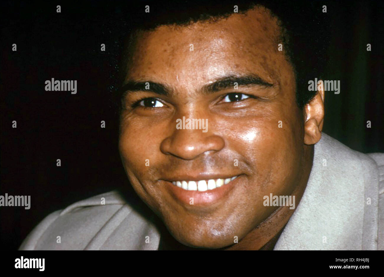 MUHAMMAD ALI - Cassius Clay (1942-2016) American boxer in 1976. Photo ...