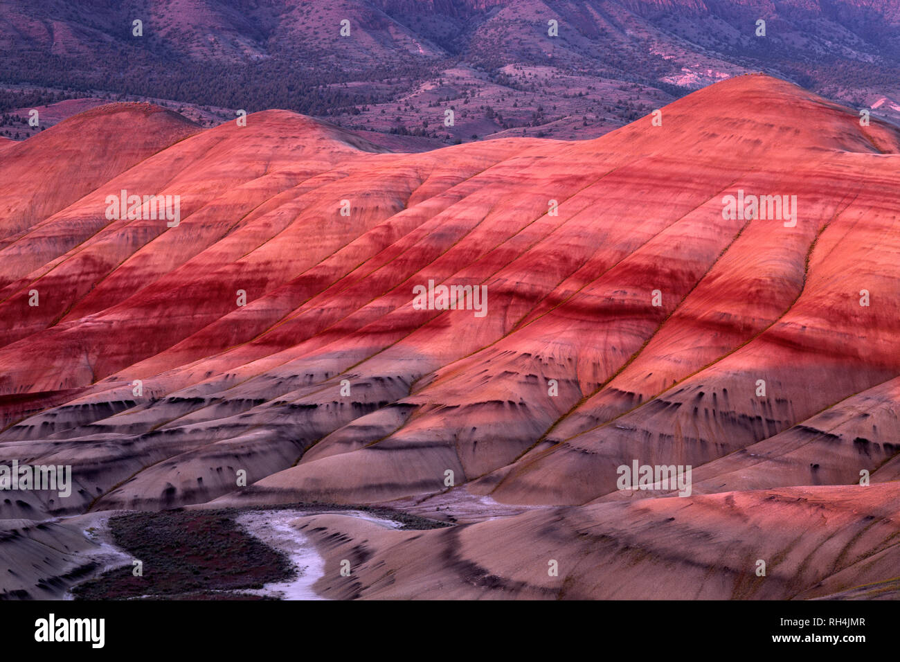 USA, Oregon, John Day Fossil Beds National Monument, Painted Hills Unit ...