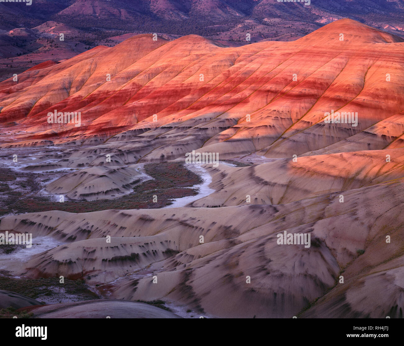 USA, Oregon, John Day Fossil Beds National Monument, Painted Hills Unit ...