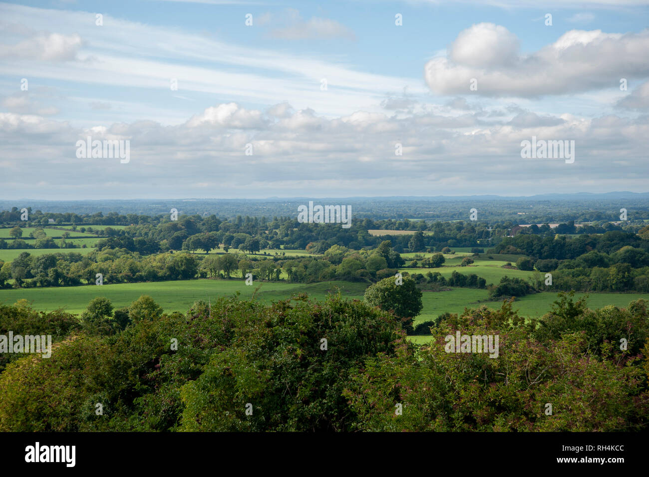 County Meath, Ireland from the Hill of Skryne Stock Photo - Alamy