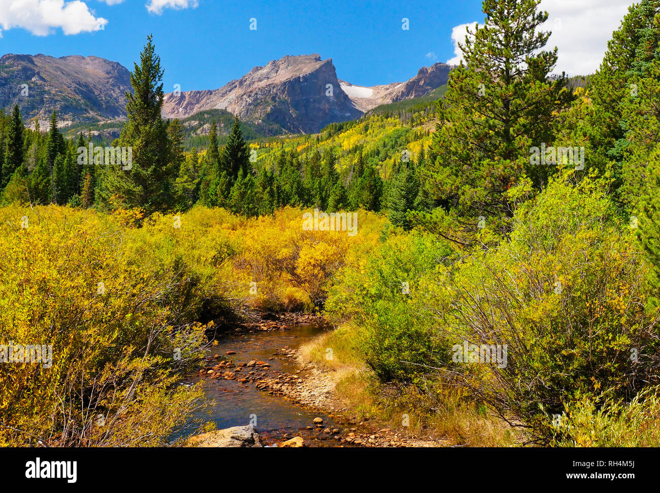 Storm Pass Trail, Rocky Mountain National Park, Estes, Colorado, USA ...