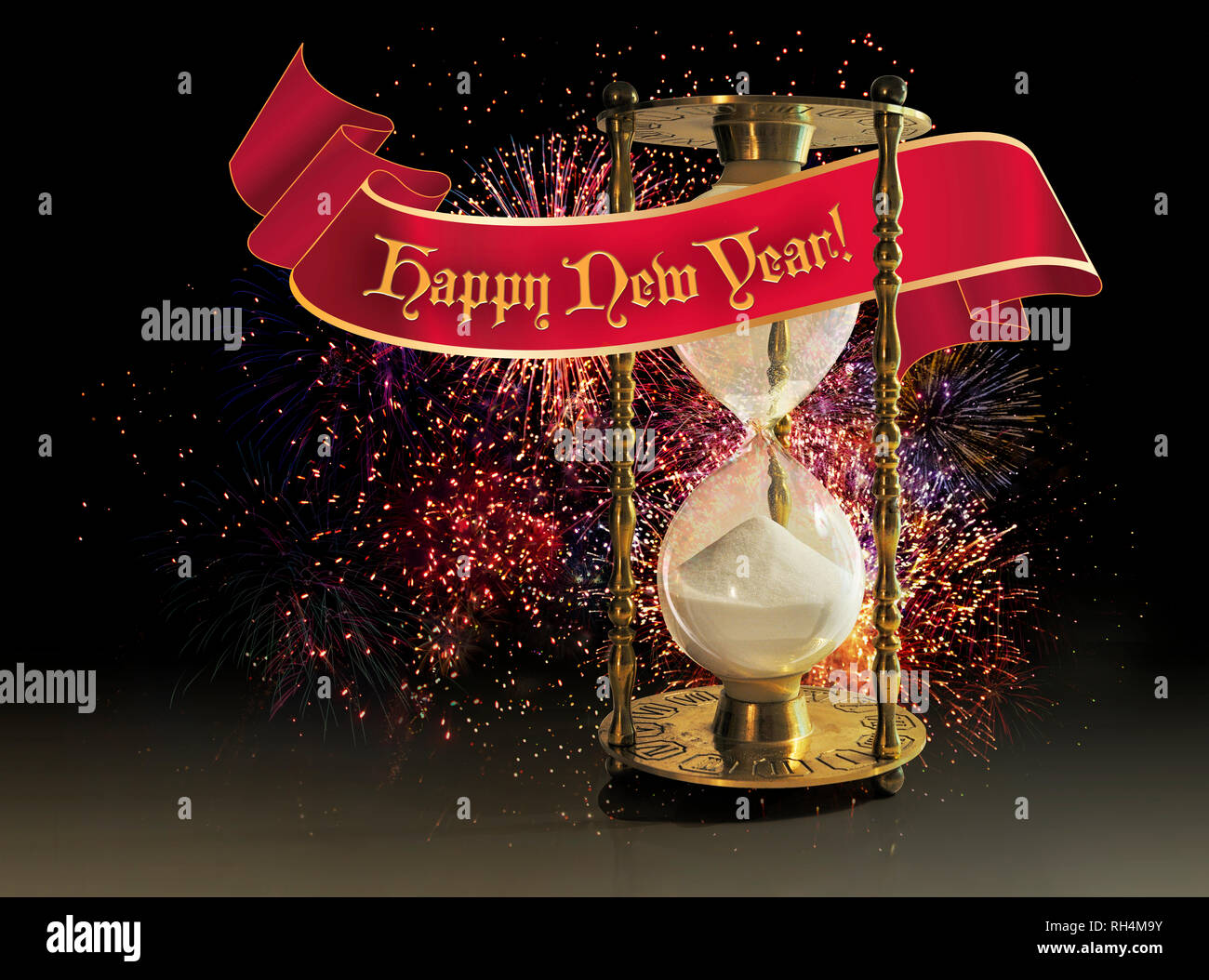 Hourglass turning hi-res stock photography and images - Alamy