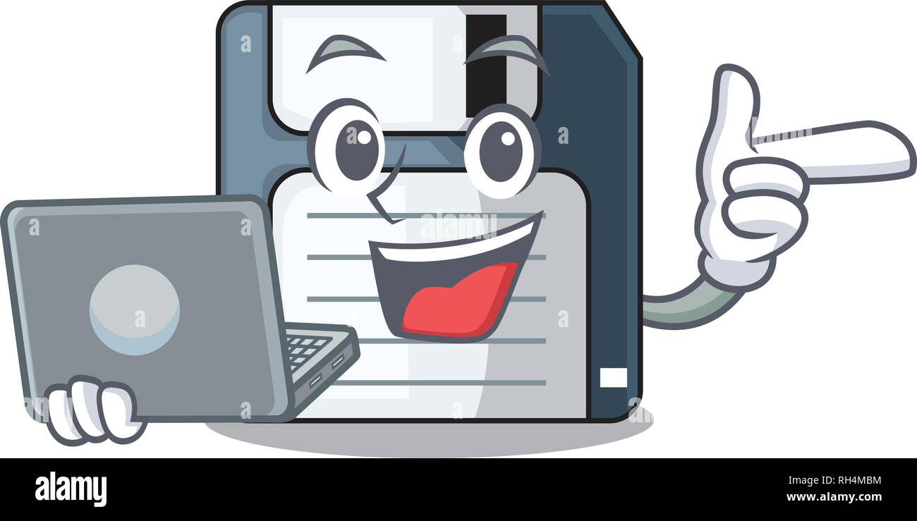 Cartoon old computer disk hi-res stock photography and images - Alamy