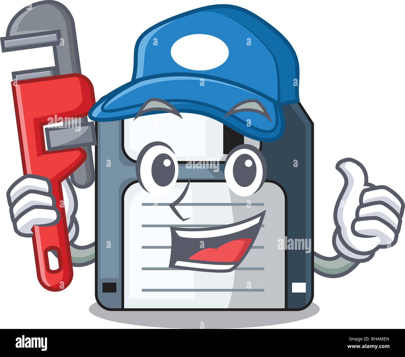 Floppy character cute icon hi-res stock photography and images - Alamy