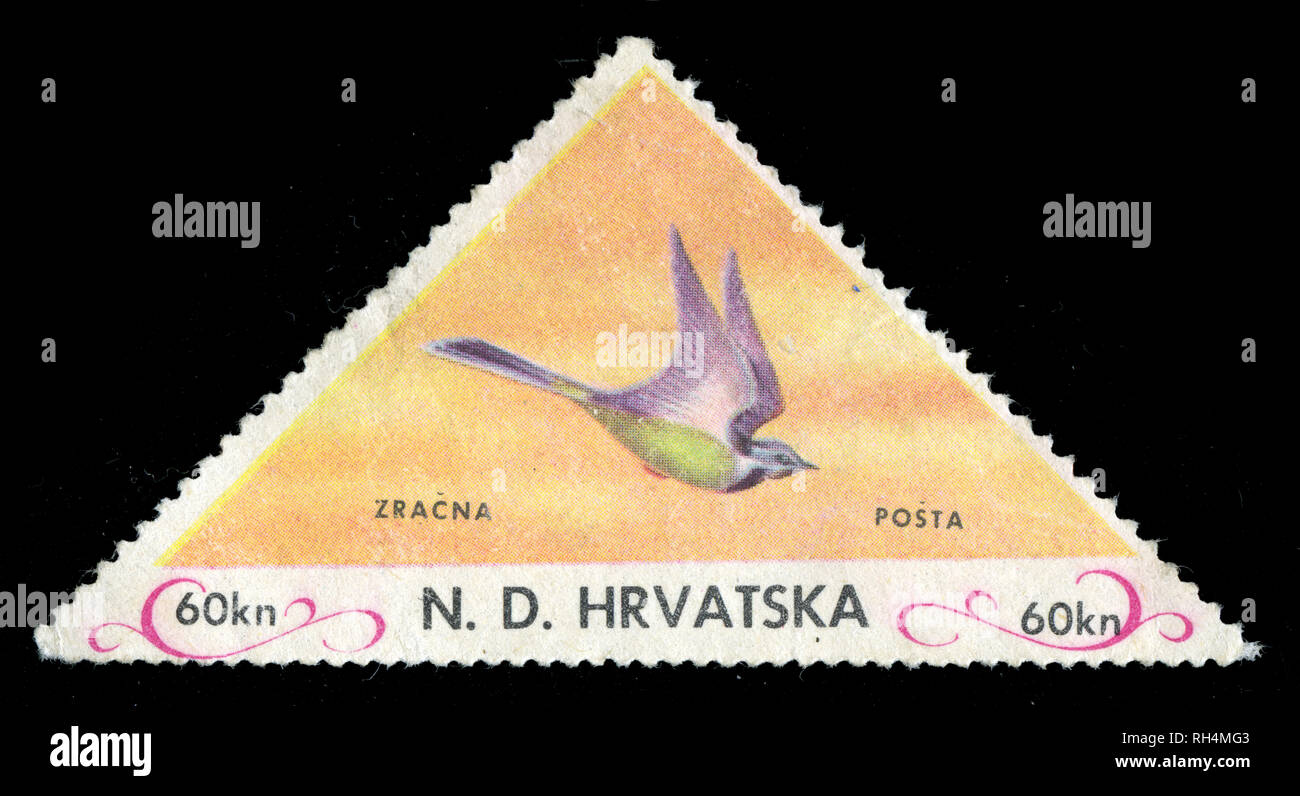 Cinderella stamp in the Croatia (N. D. Hrvatska) series issued in 1952 ...