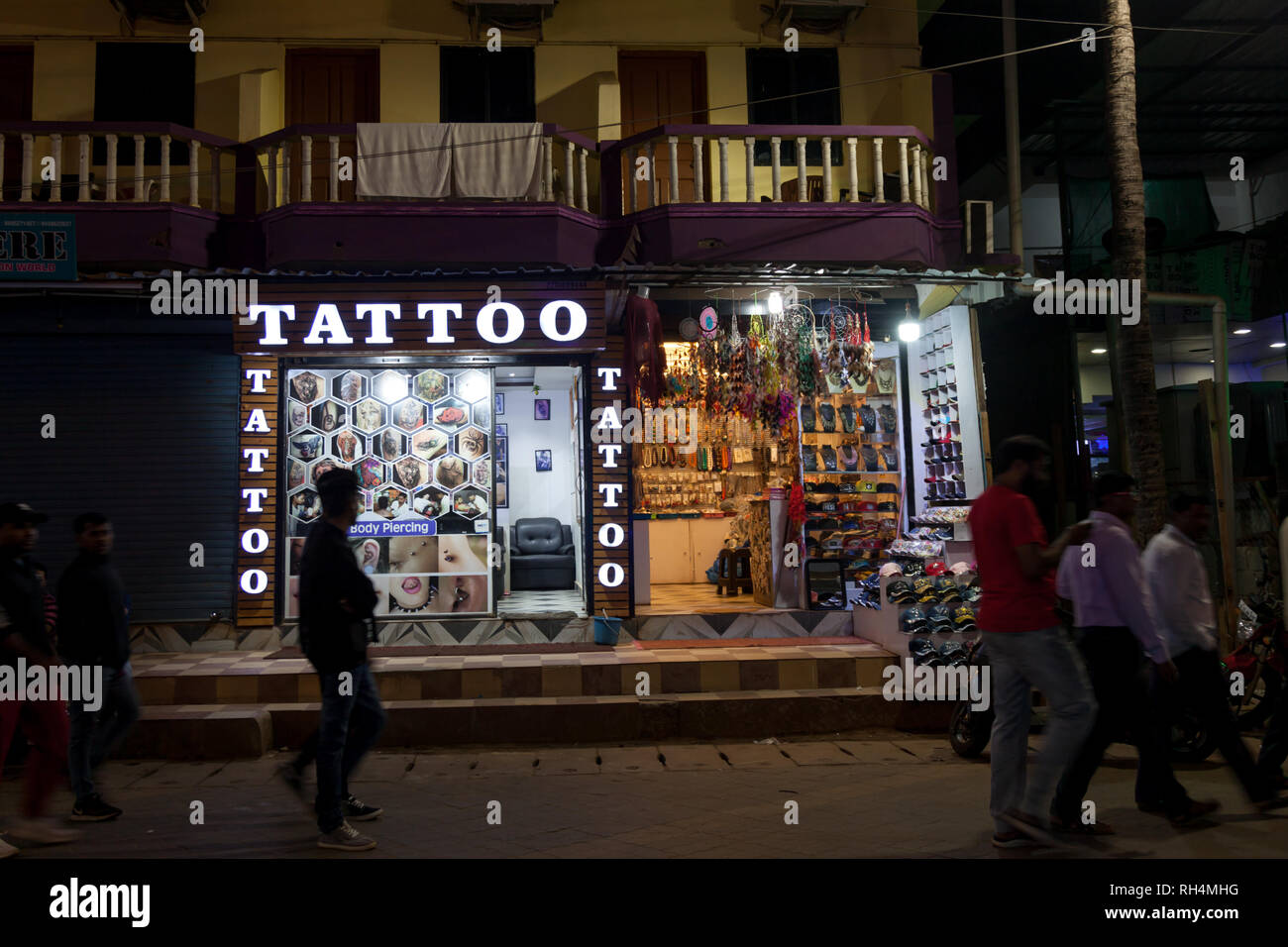 Saturday night market in Goa's arpora happens every week for tourists ...
