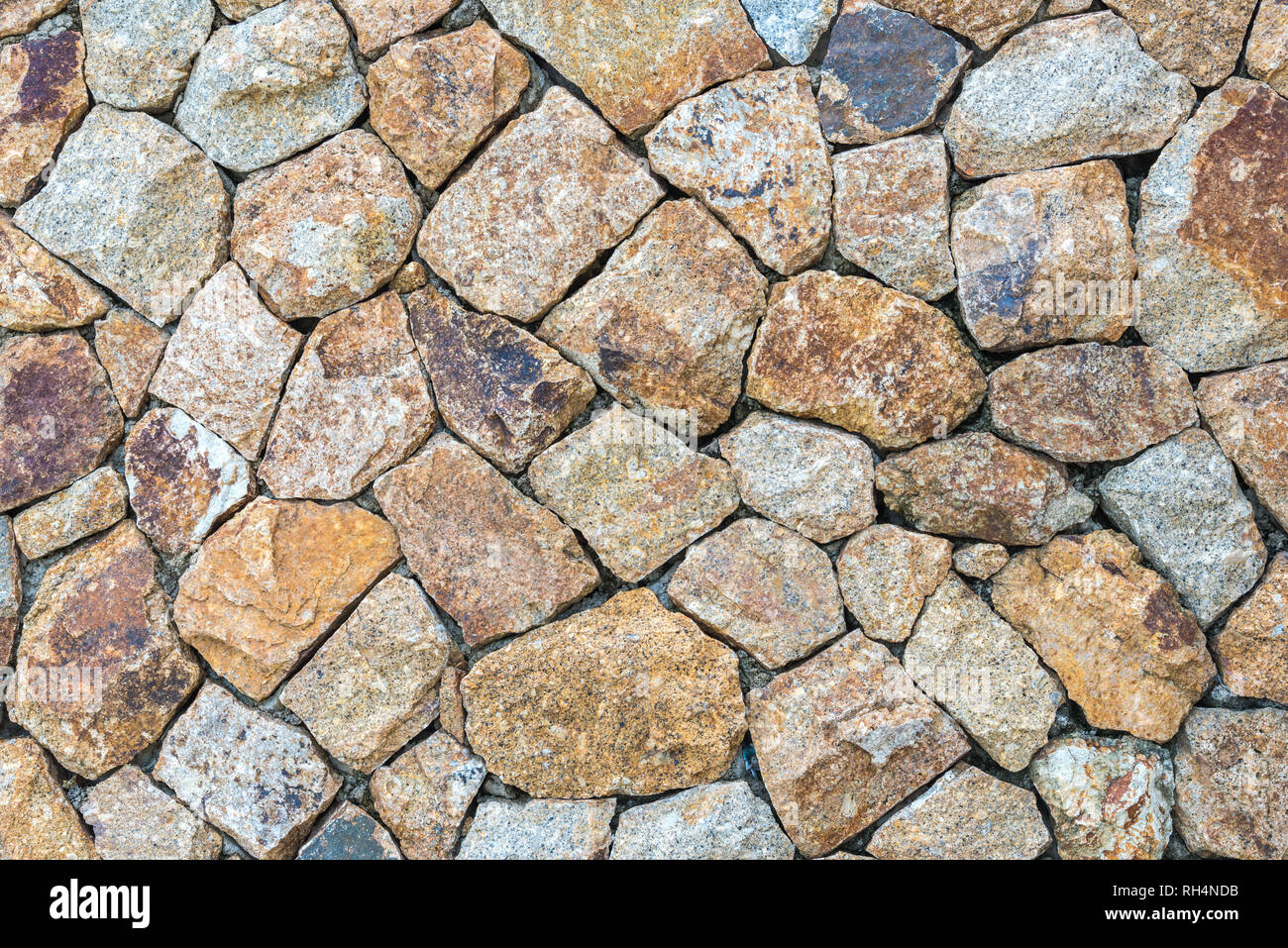 Texture of old rock wall for background Stock Photo - Alamy