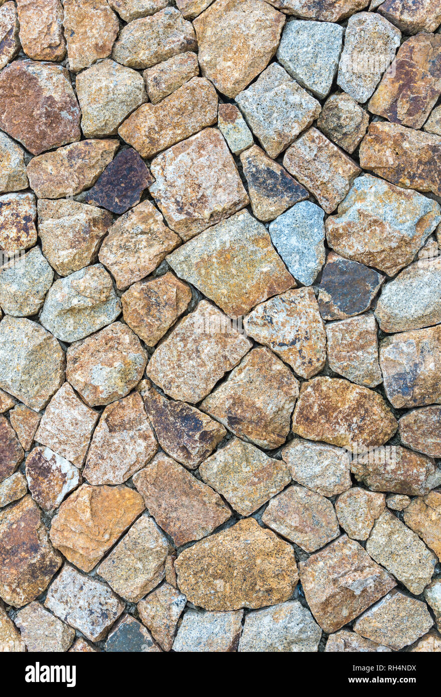 Texture of old rock wall for background Stock Photo - Alamy