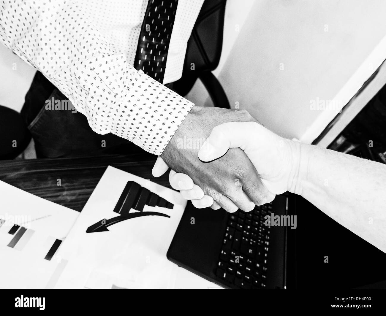 Professional ethnic Black and White Stock Photos & Images - Alamy