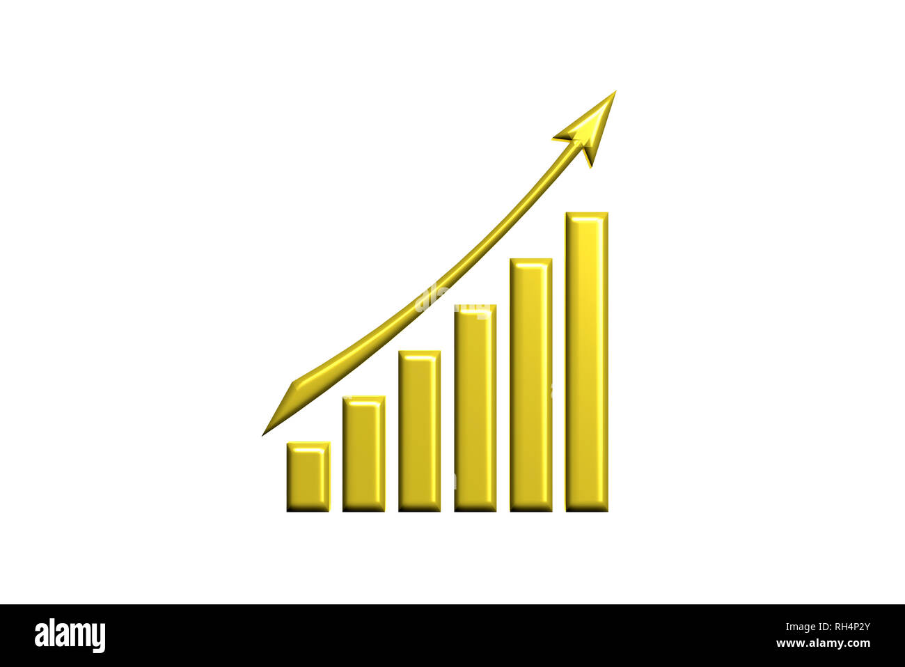 Rising bar chart hi-res stock photography and images - Alamy