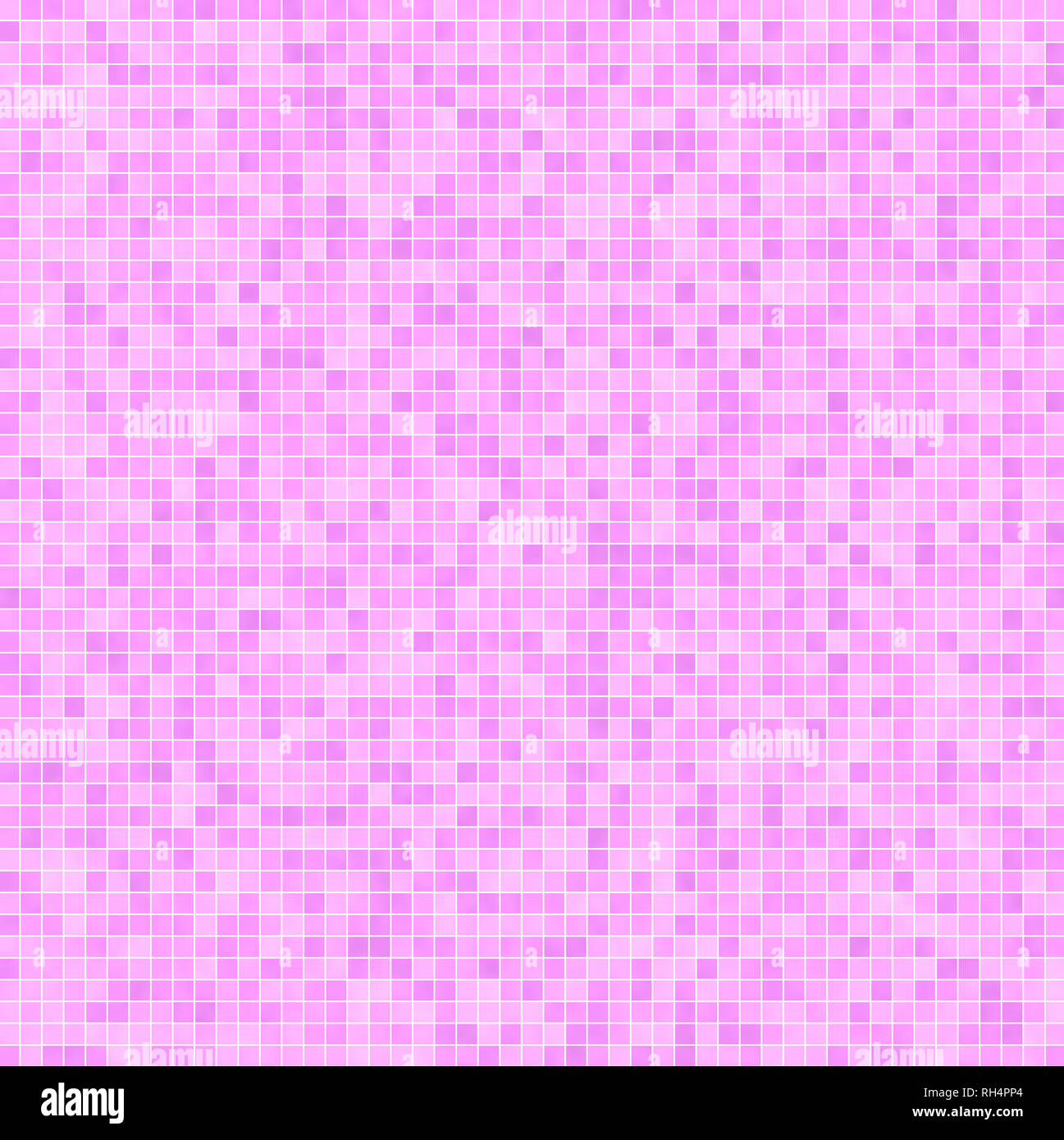 Illustration of pink mosaic background Stock Photo - Alamy