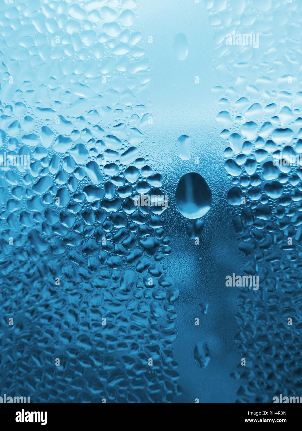 blue natural water drops texture Stock Photo - Alamy