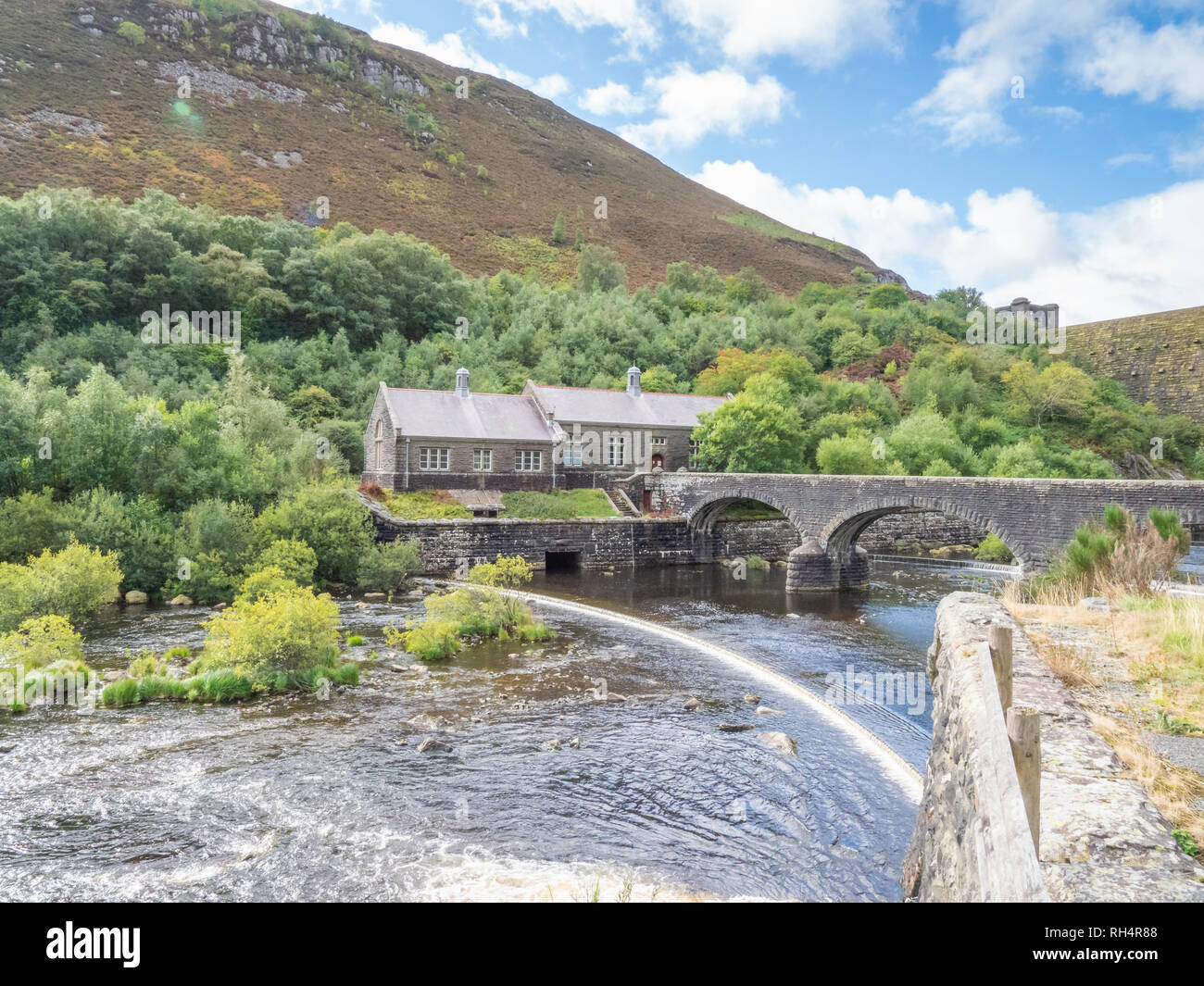 Elan Valley Dam, Wales Stock Photo - Alamy