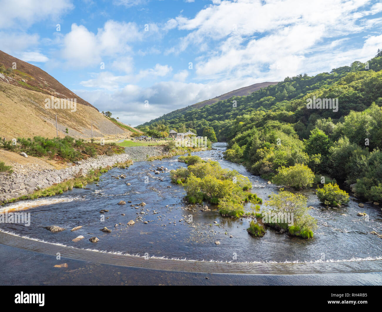 Elan Valley Dam, Wales Stock Photo - Alamy