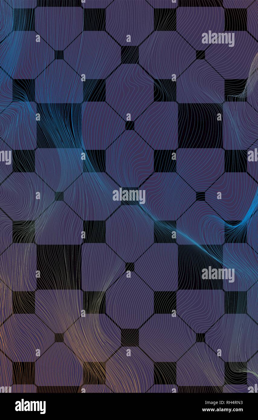 Abstract pattern of squares, triangles and circles Stock Vector Image ...