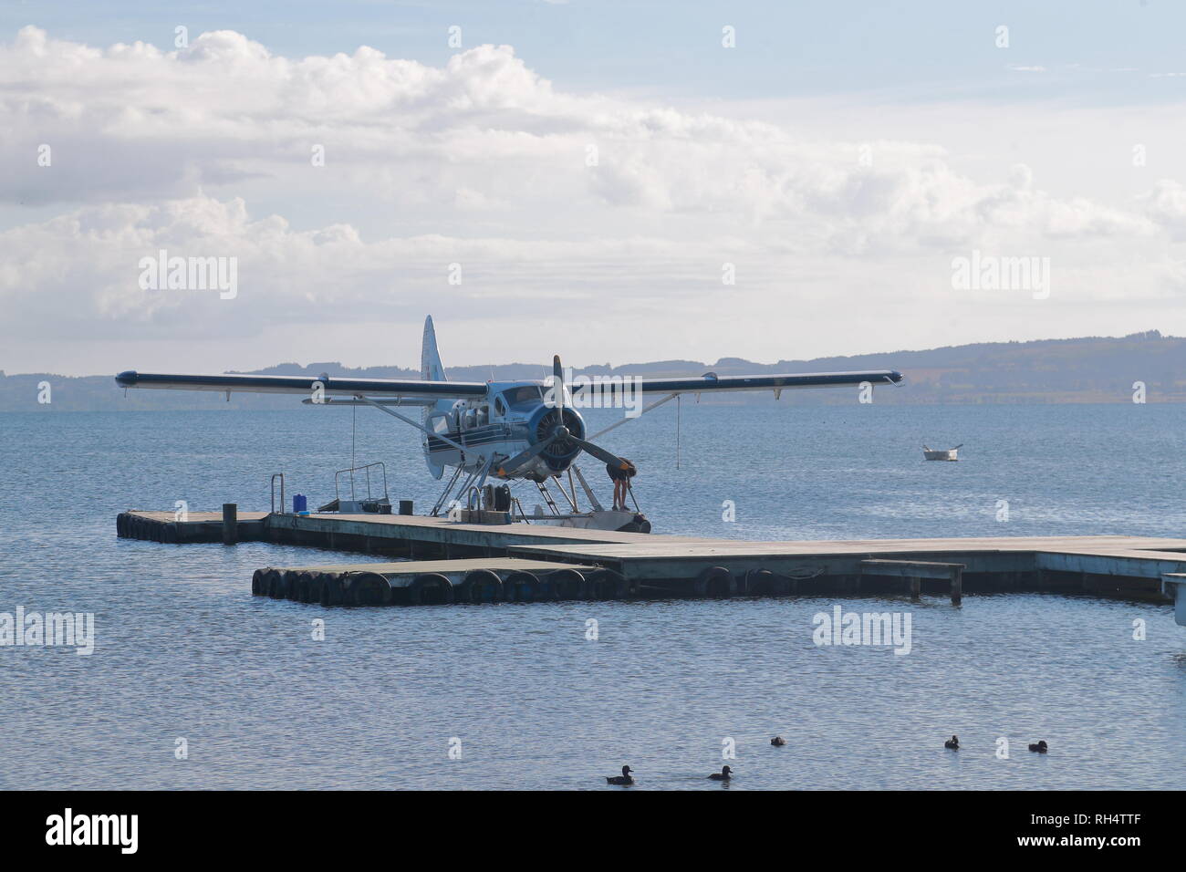 Volcanic Air offers round trips on floating planes and helicopters at ...