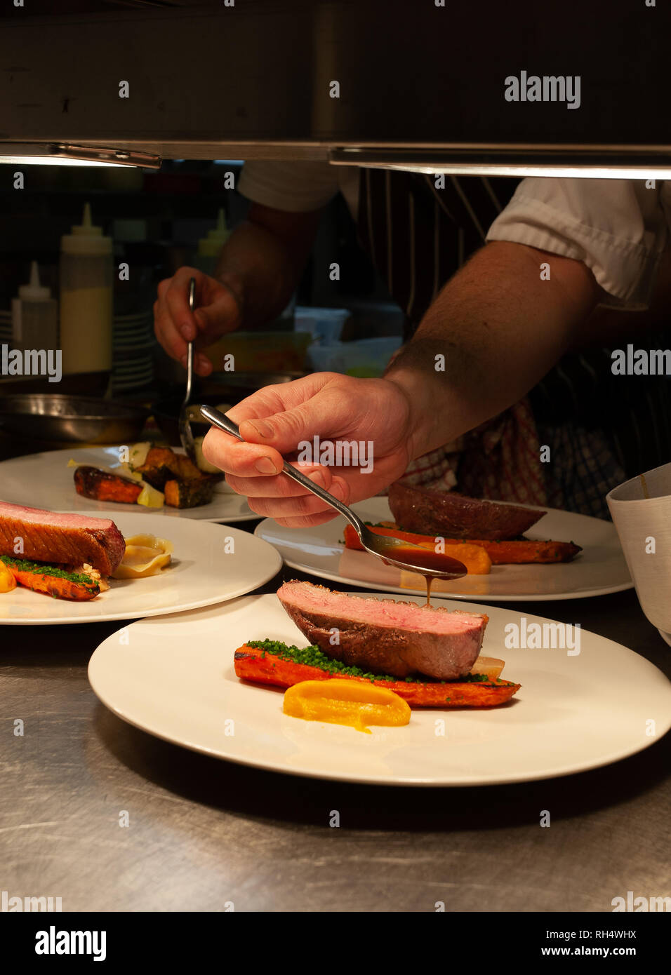 Topping preparation hi-res stock photography and images - Alamy