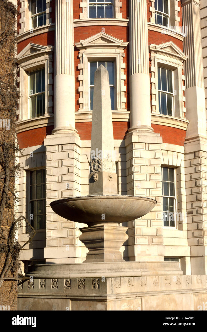 London, England, UK. Royal Naval Division Memorial - First World War ...