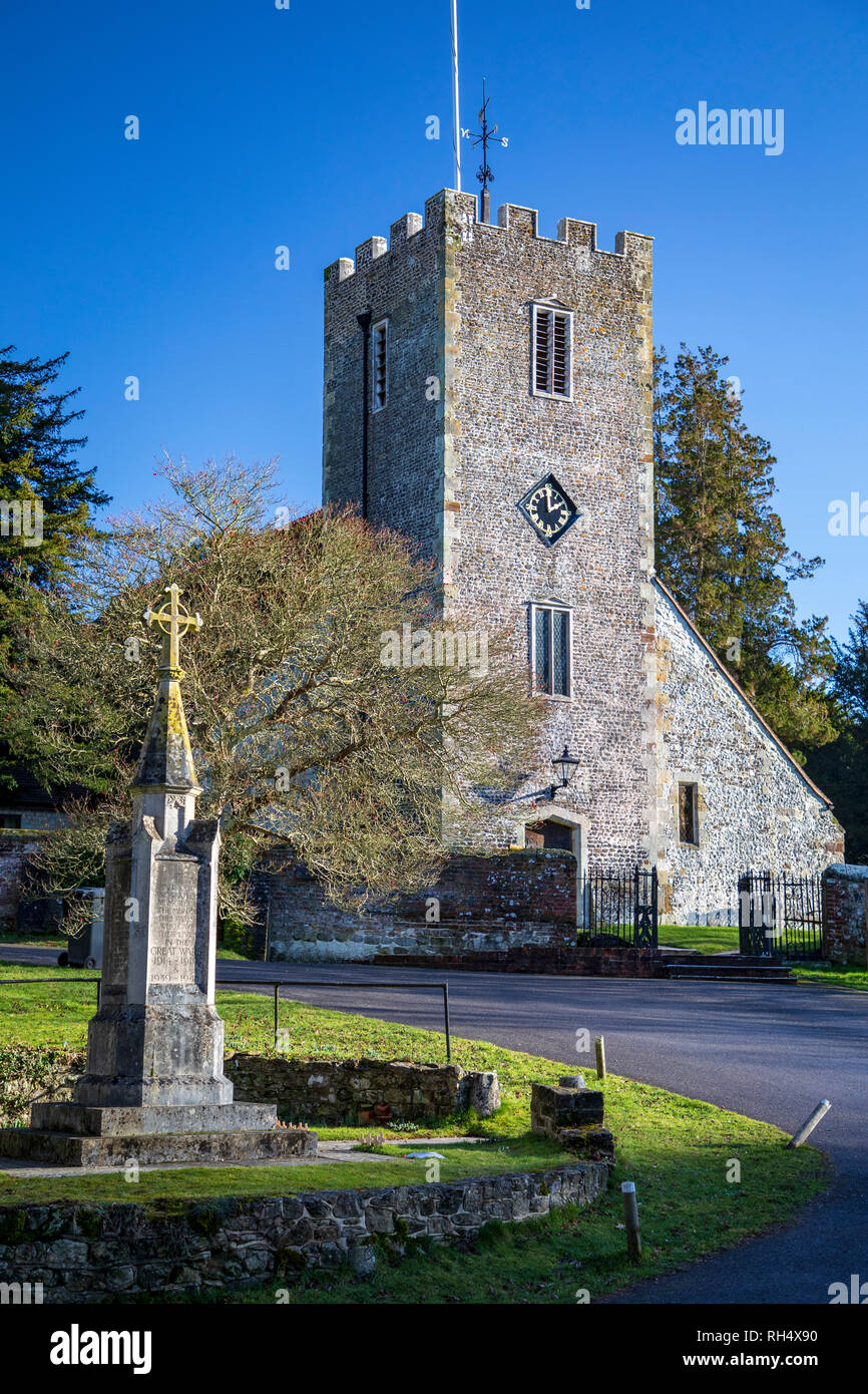 Buriton East Hampshire Stock Photo - Alamy