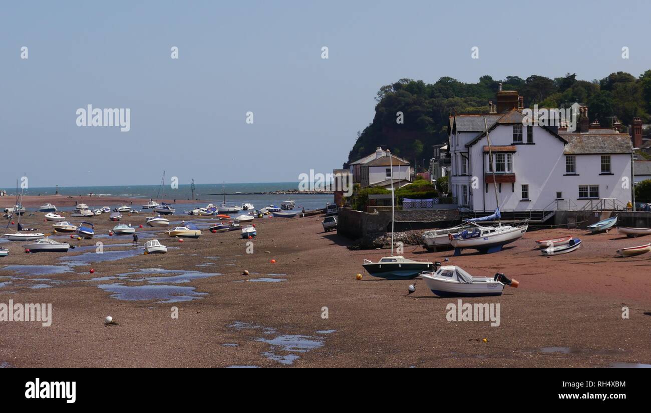 Devon shaldon ness beach hi-res stock photography and images - Alamy