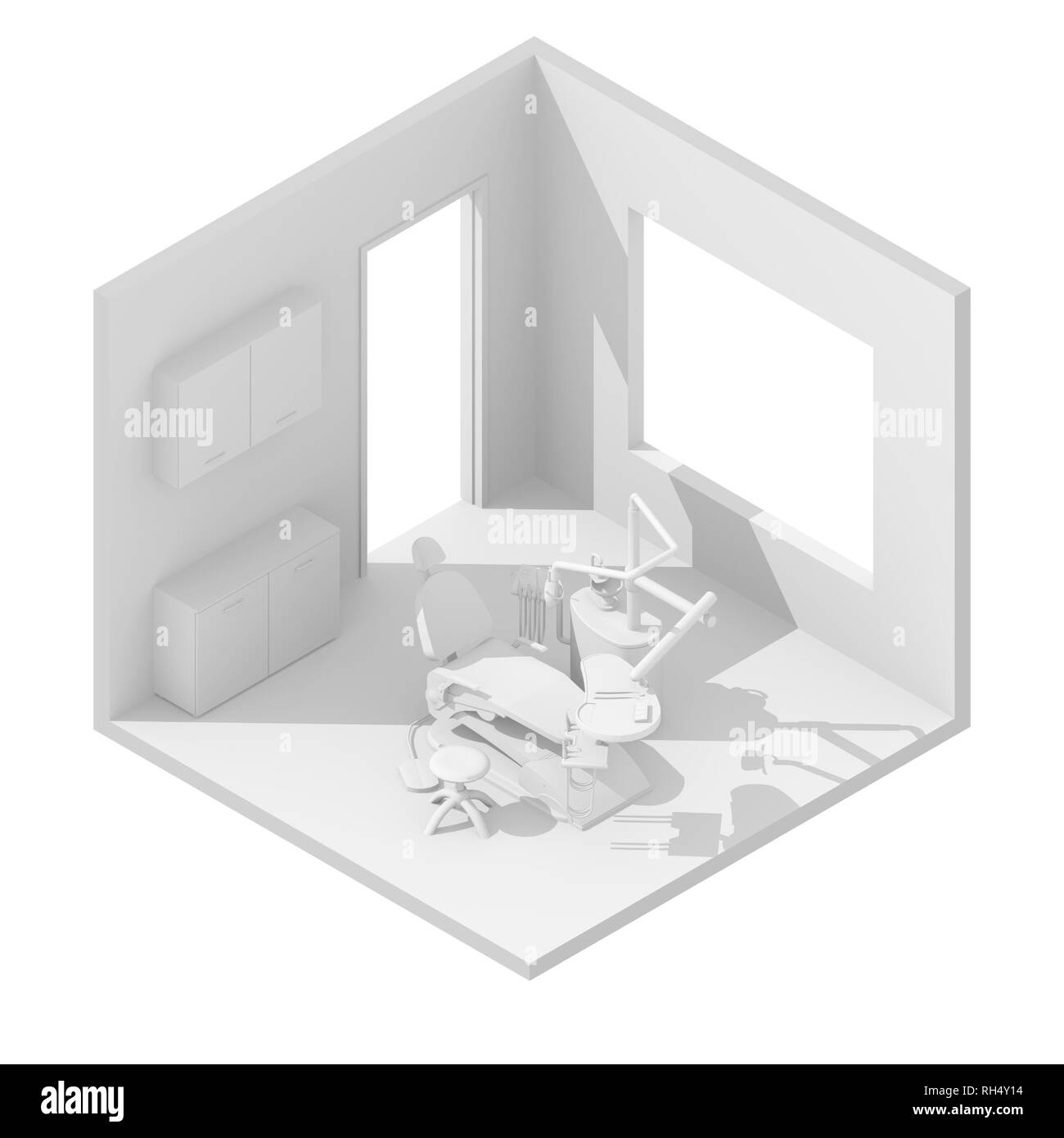 Axonometric projection hi-res stock photography and images - Alamy