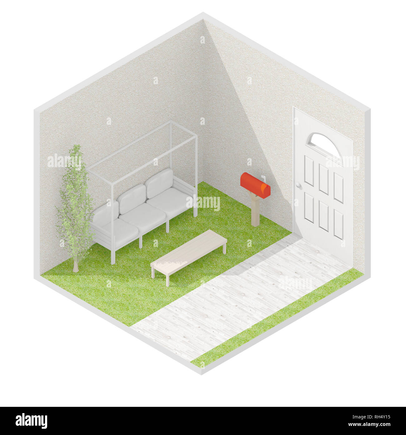 Home garden art Cut Out Stock Images & Pictures - Alamy