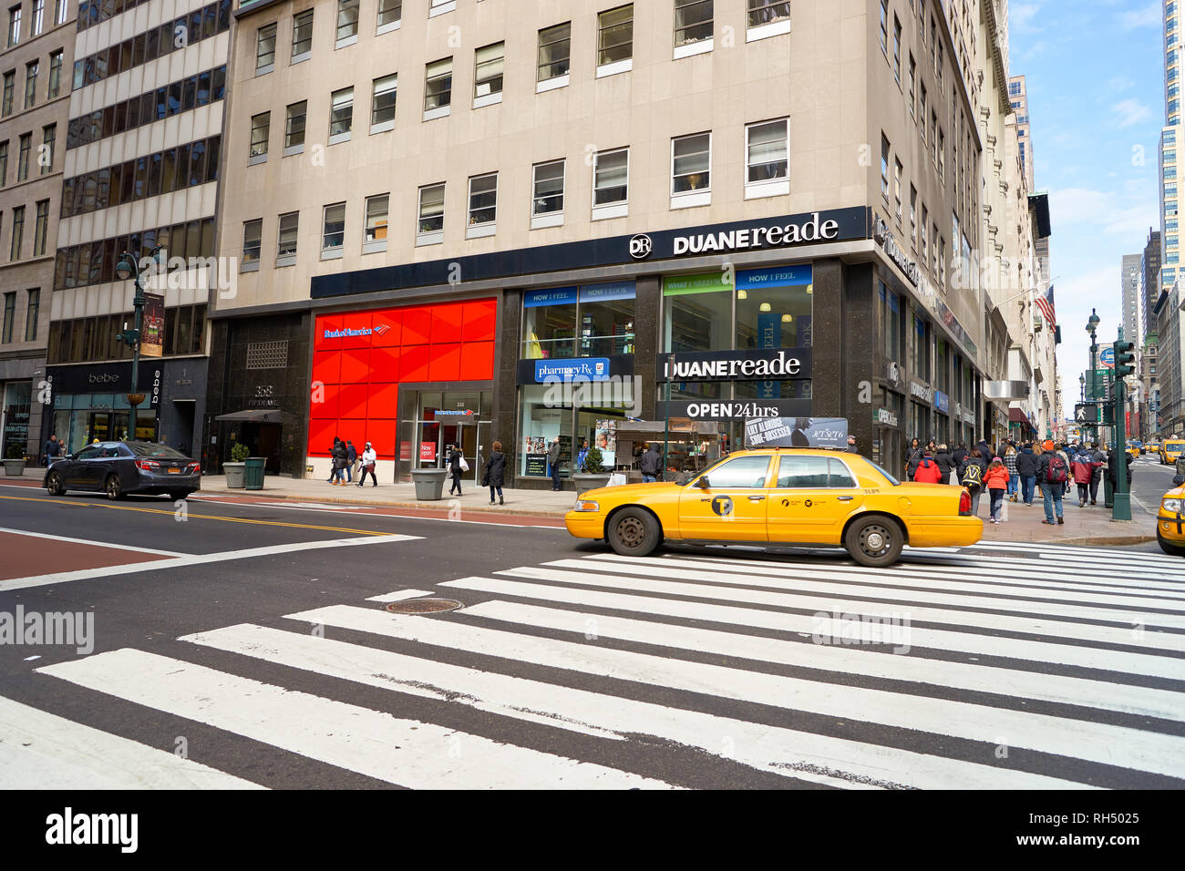 NEW YORK - CIRCA MARCH 2016: New York City at daytime. The City of New York, often called New ...