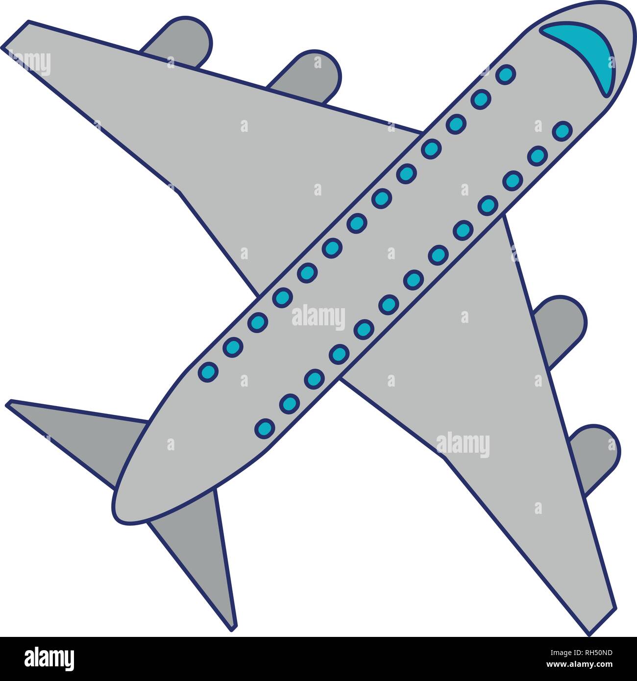 airplane jet symbol Stock Vector Image & Art - Alamy