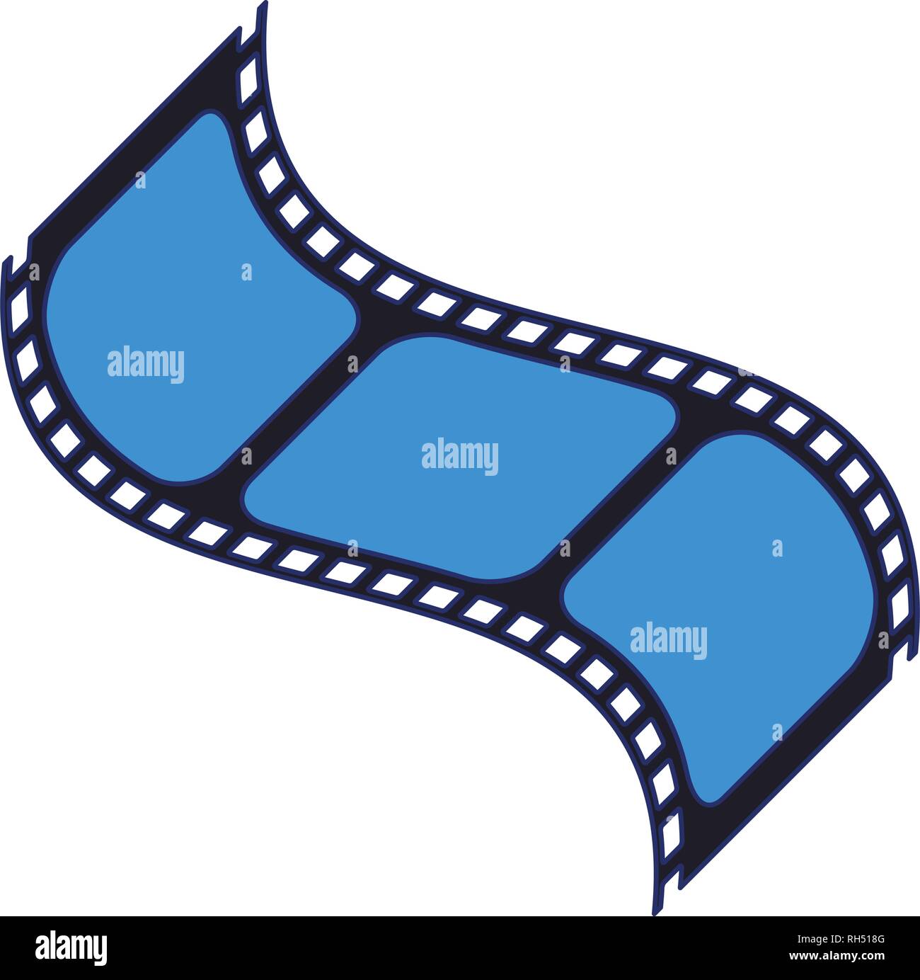 movie reel isolated Stock Vector Image & Art - Alamy