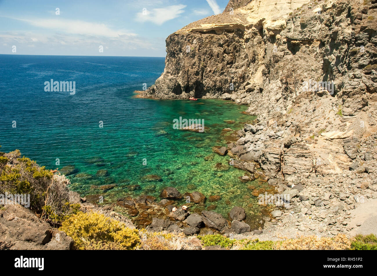 Crystal clear and turquoise sea water at Balata dei Turchi, Pantelleria ...