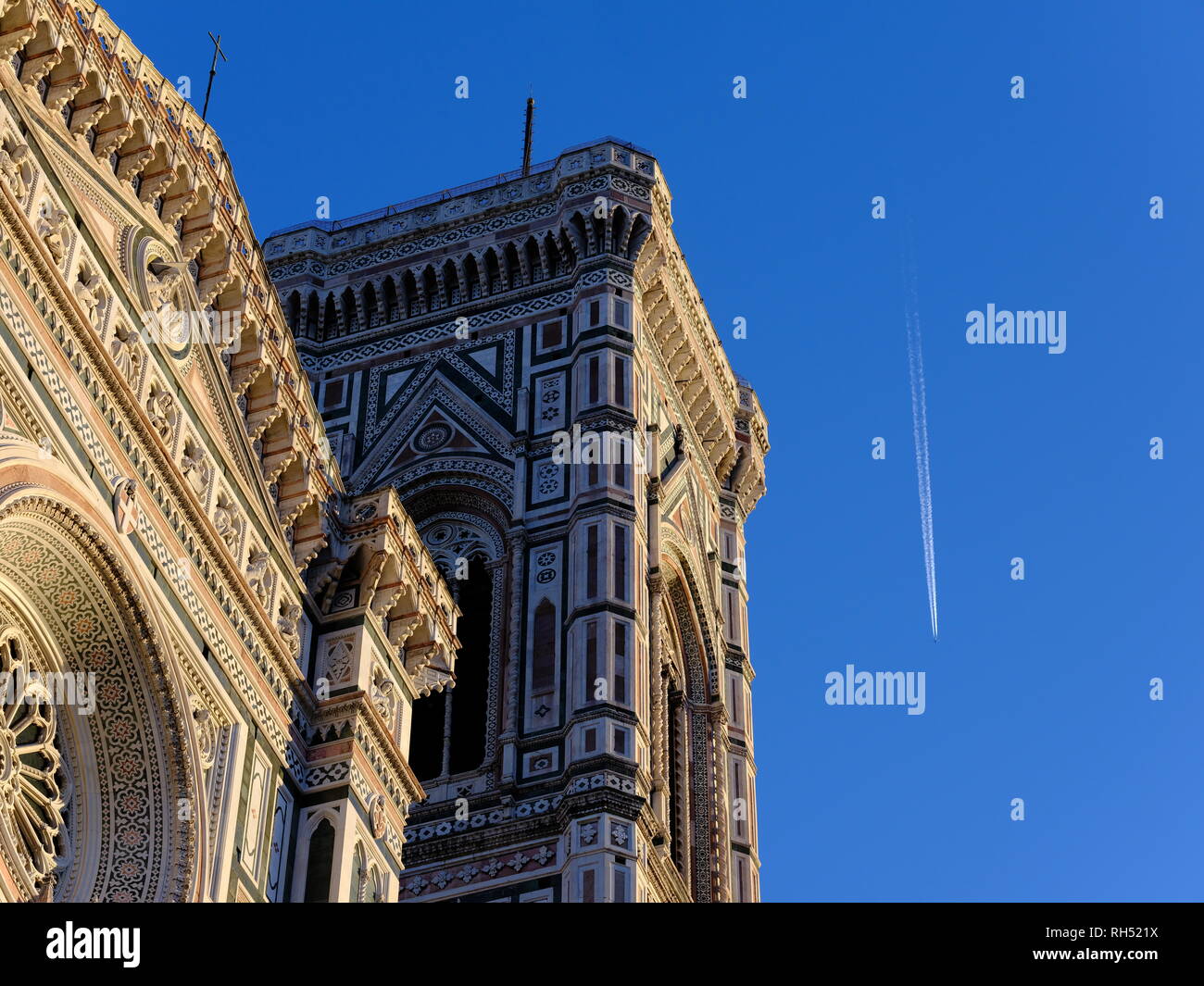 Florence Cathedral Duomo and rose window Florence Italy Europe Stock ...