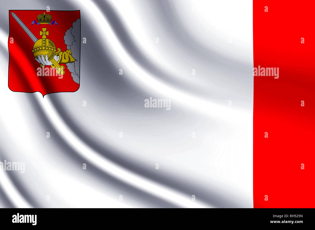 Flag of vologda hi-res stock photography and images - Alamy