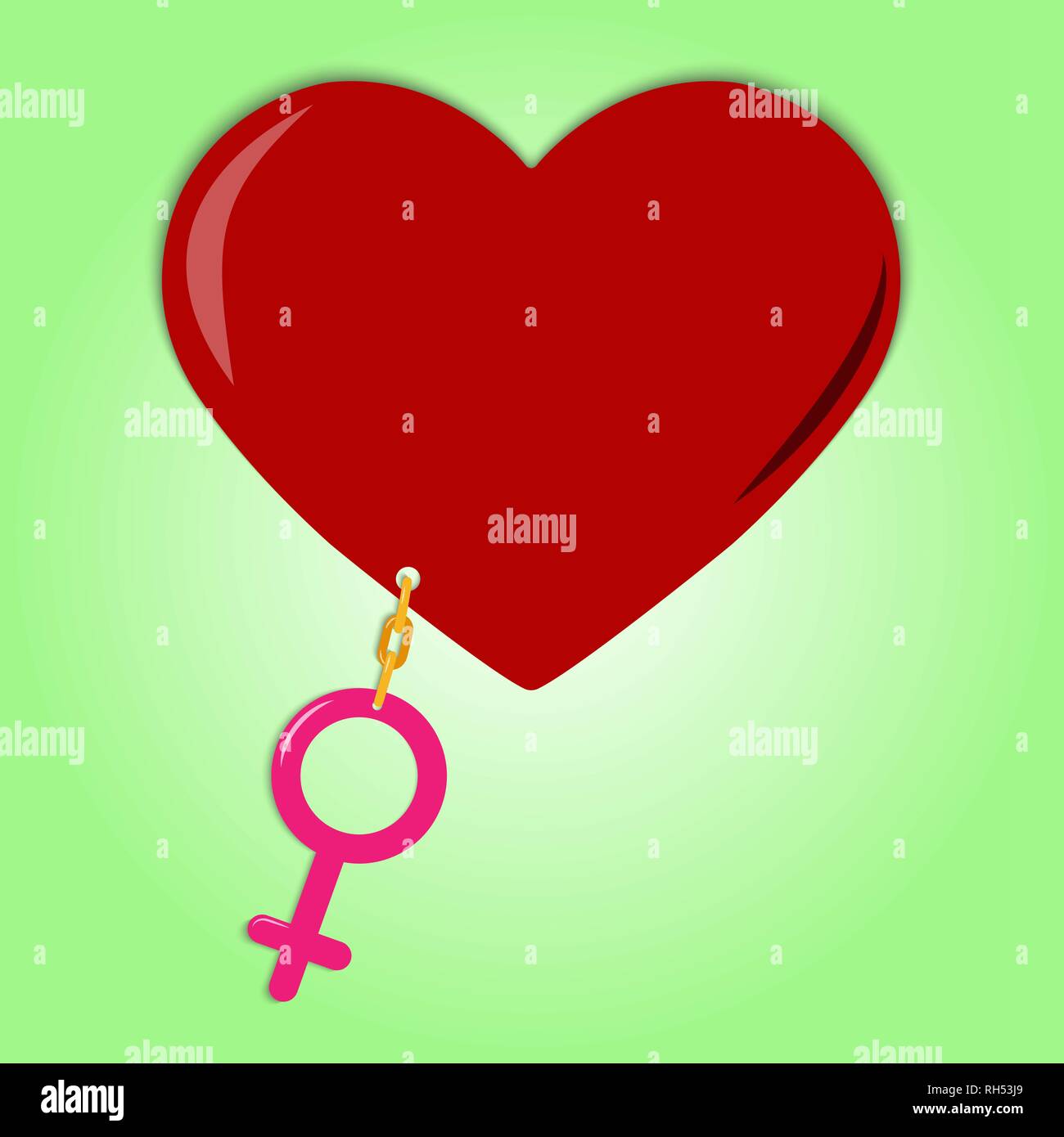 Feminine symbol hi-res stock photography and images - Alamy
