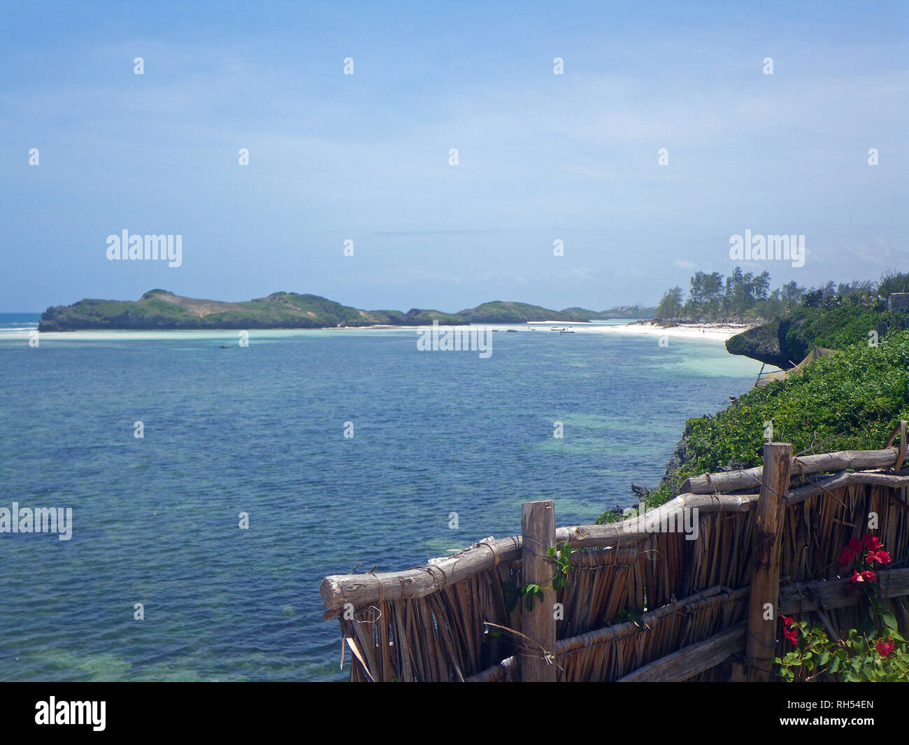 Coastline of Watamu bay, Kenya Stock Photo - Alamy