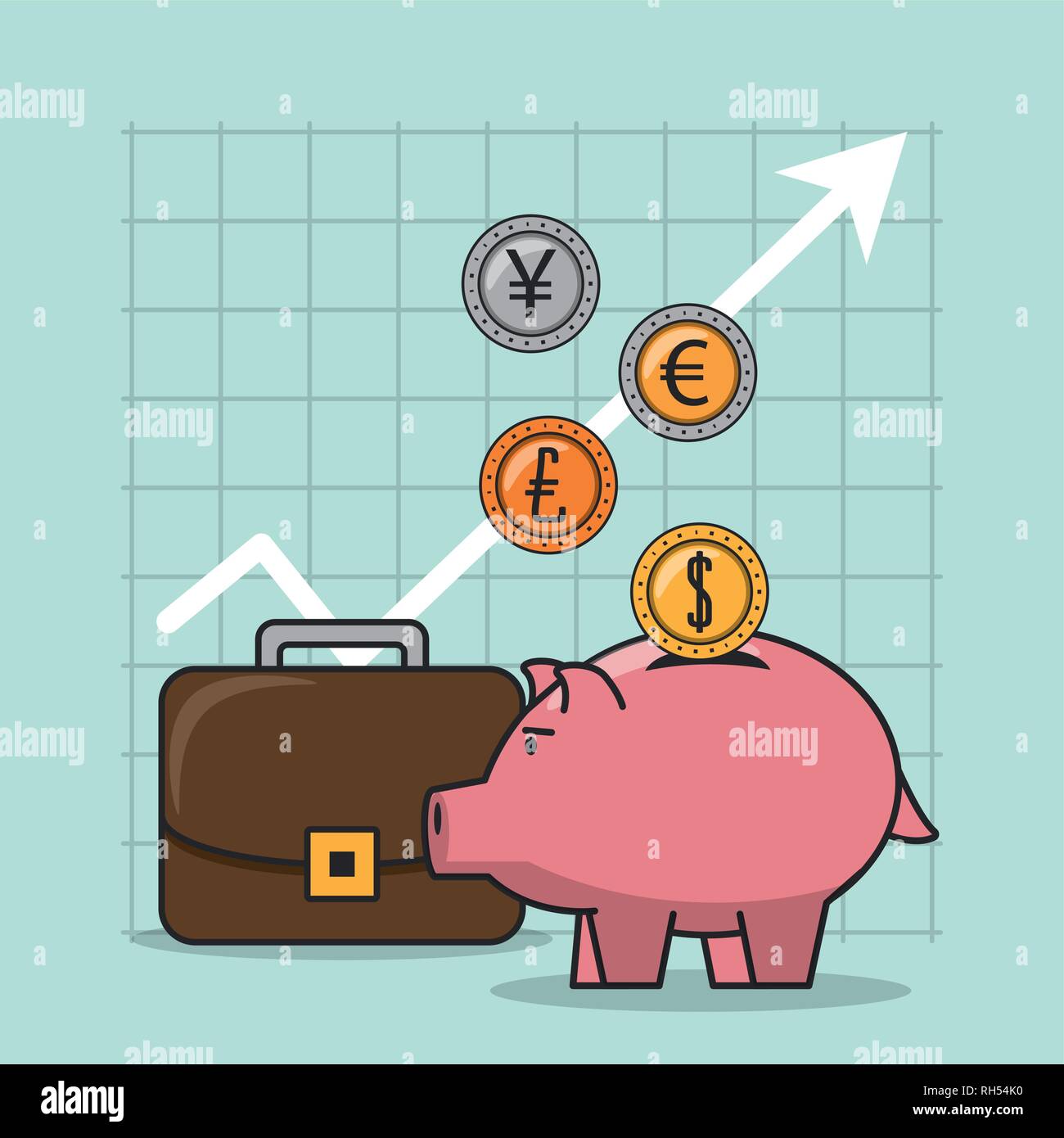 finance and trading cartoon Stock Vector Image & Art - Alamy