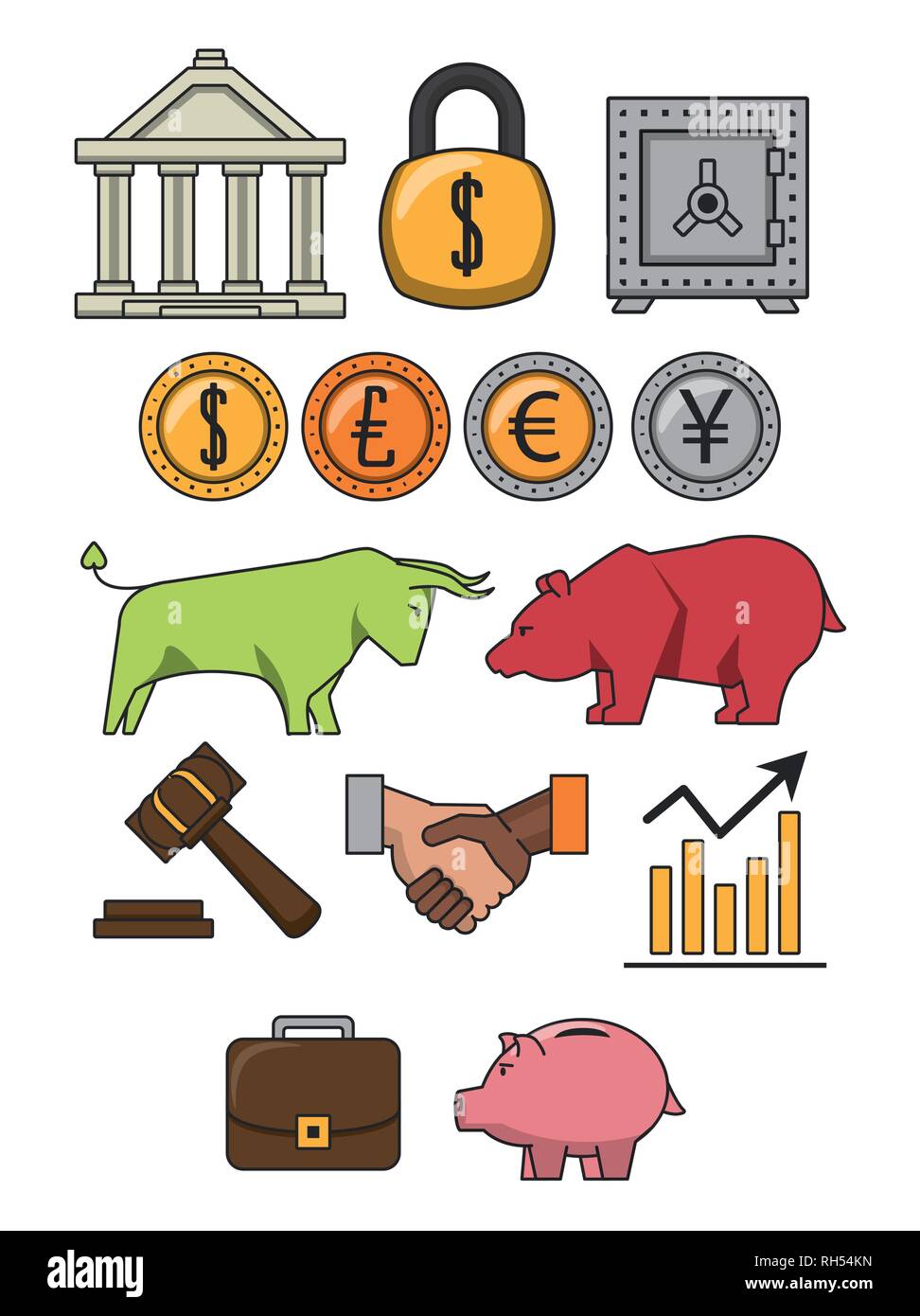 Bear Market Cartoon High Resolution Stock Photography and Images - Alamy