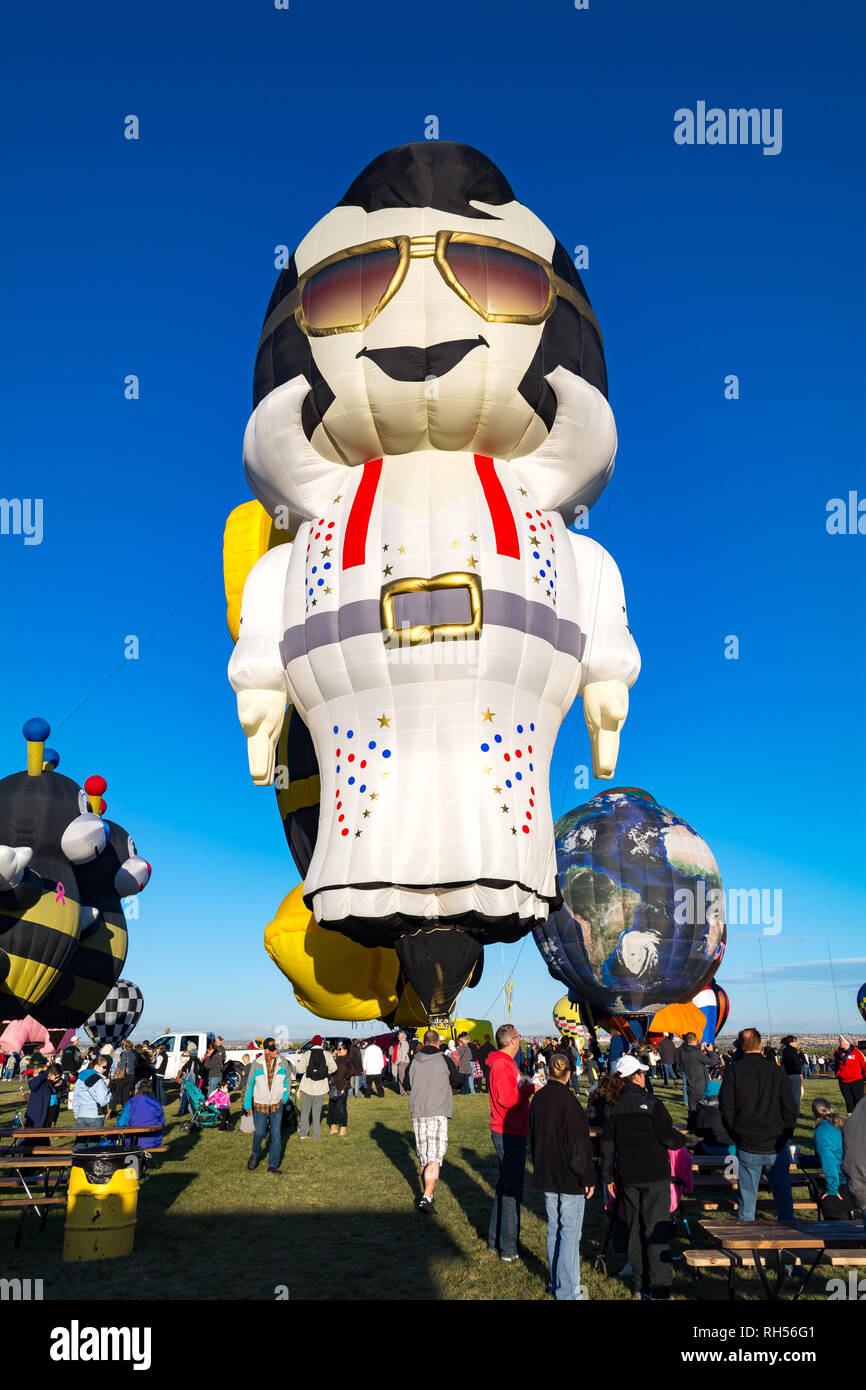 Elvis hot air balloon hi-res stock photography and images - Alamy