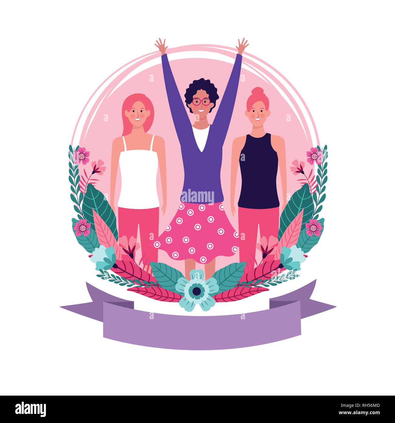 women day cartoon Stock Vector Image & Art - Alamy