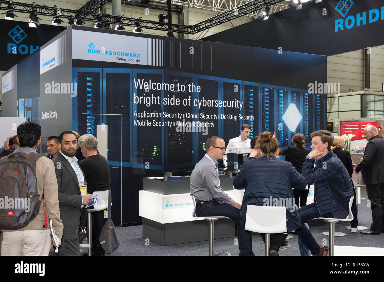 Hannover fair booth hi-res stock photography and images - Alamy