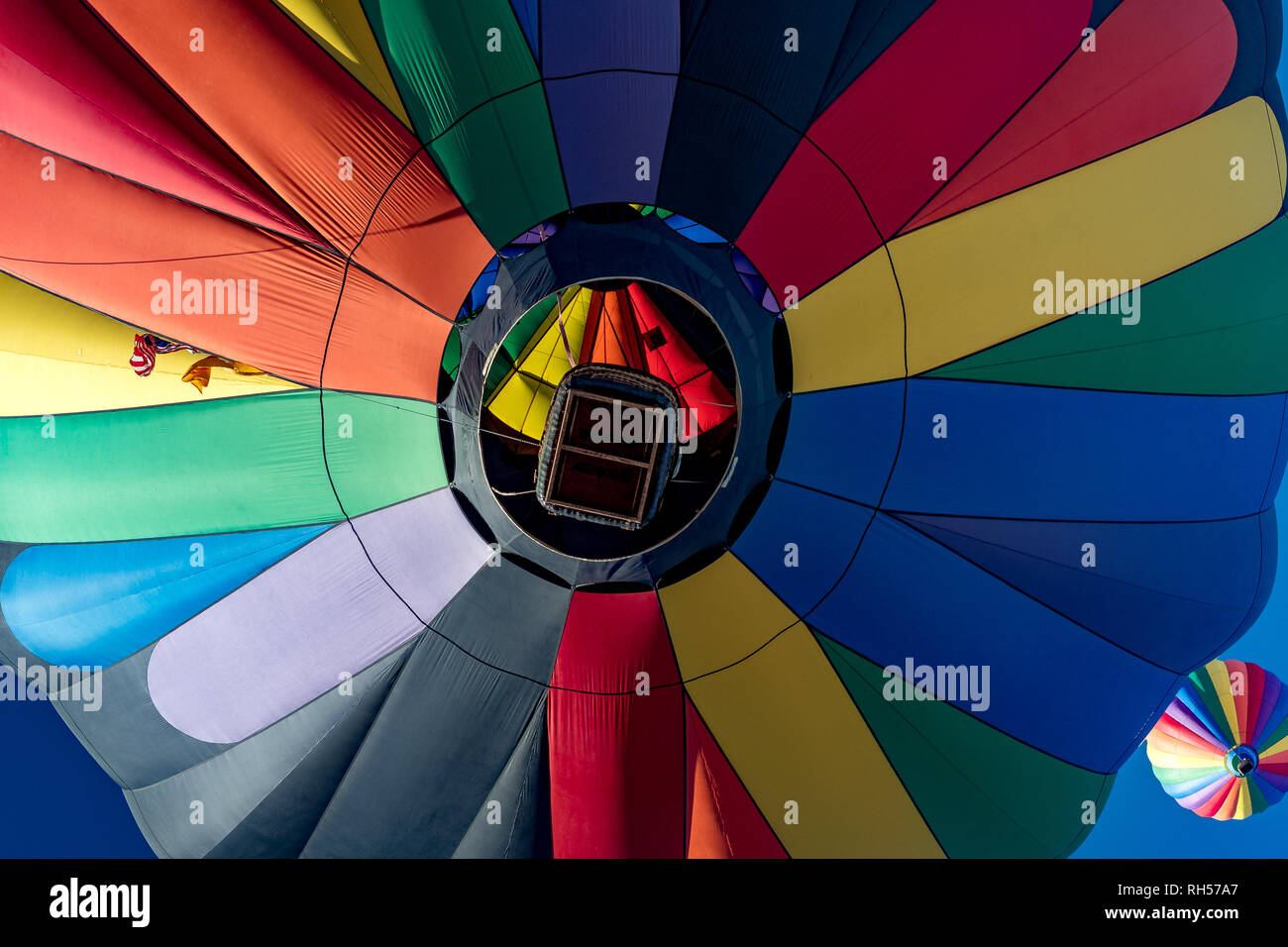 Kaleidoscope hot air balloon hi-res stock photography and images - Alamy